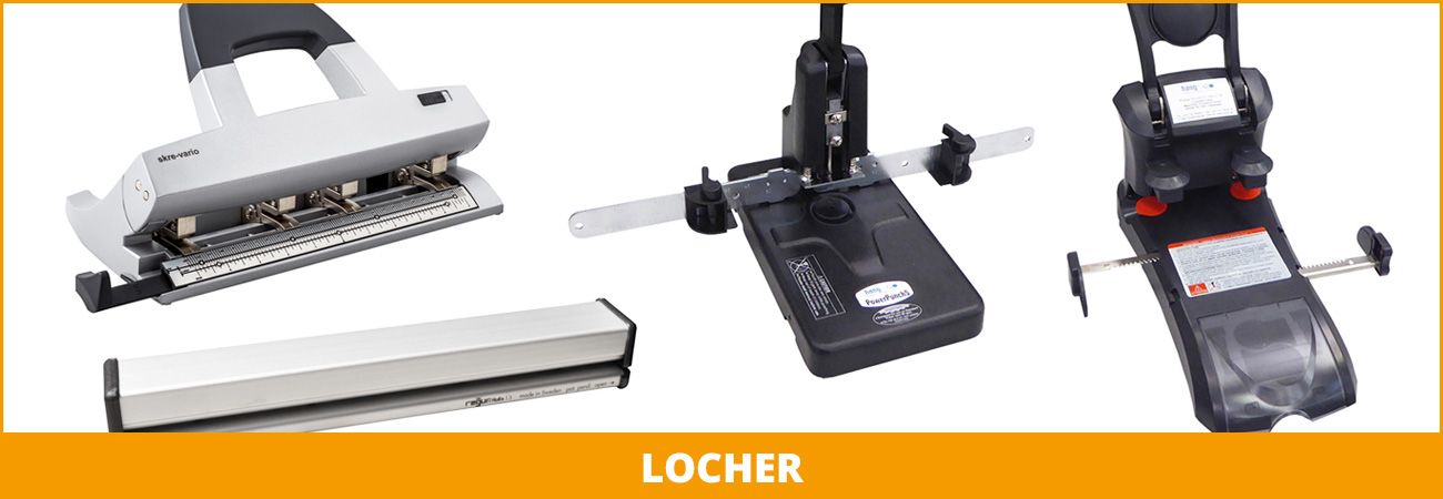 Locher, Mehrfachlocher, Registraturlocher online kaufen!